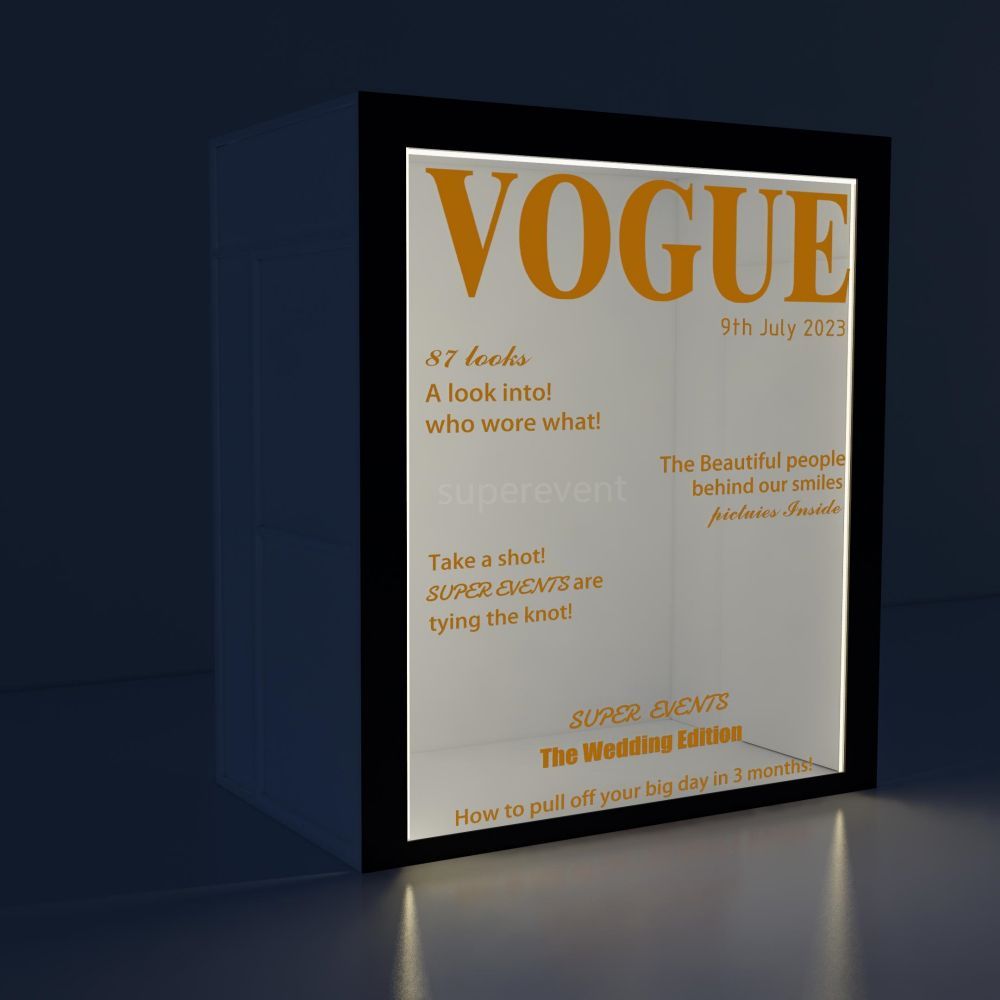 Weddings Photography Background PVC Magazine Photo Booth Box Backdrop ...