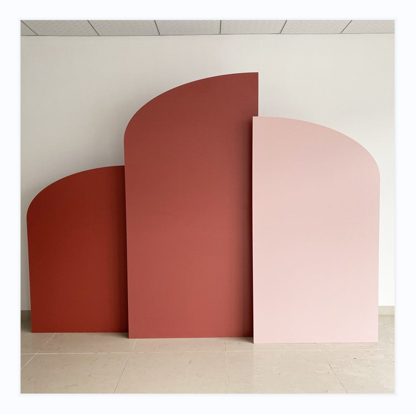 Arched Backdrop Set / Custom 3D PVC Arch Backdrop - Multicolor ...