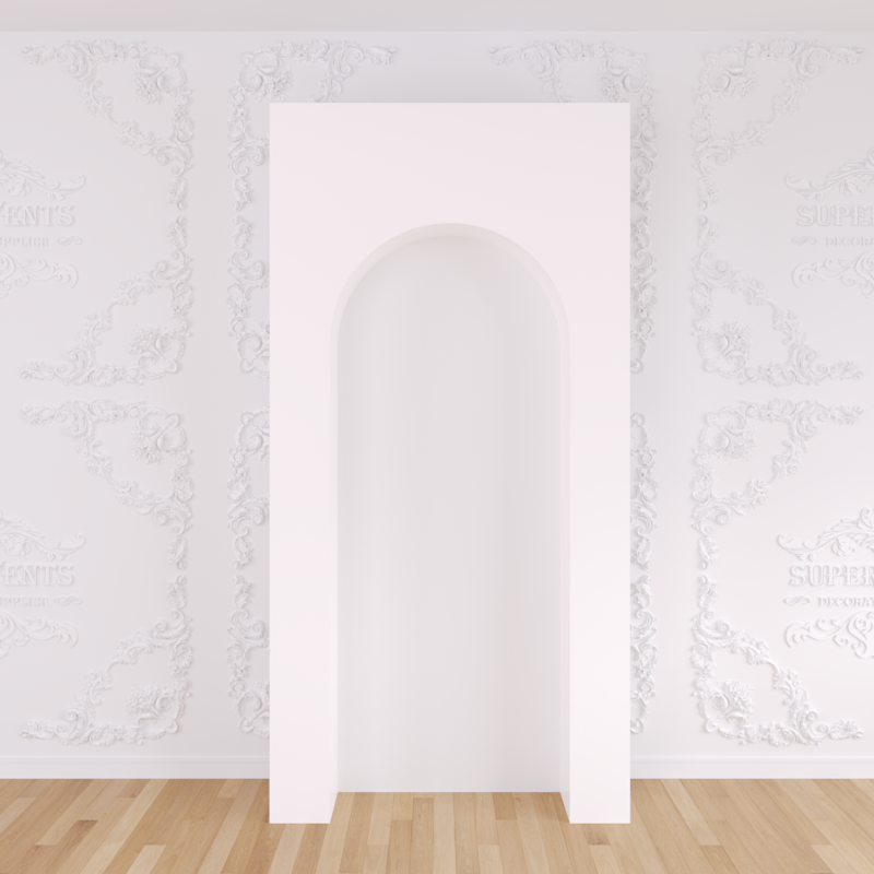 Pvc Arch Event Decor Backdrop - White – Supereventdecor