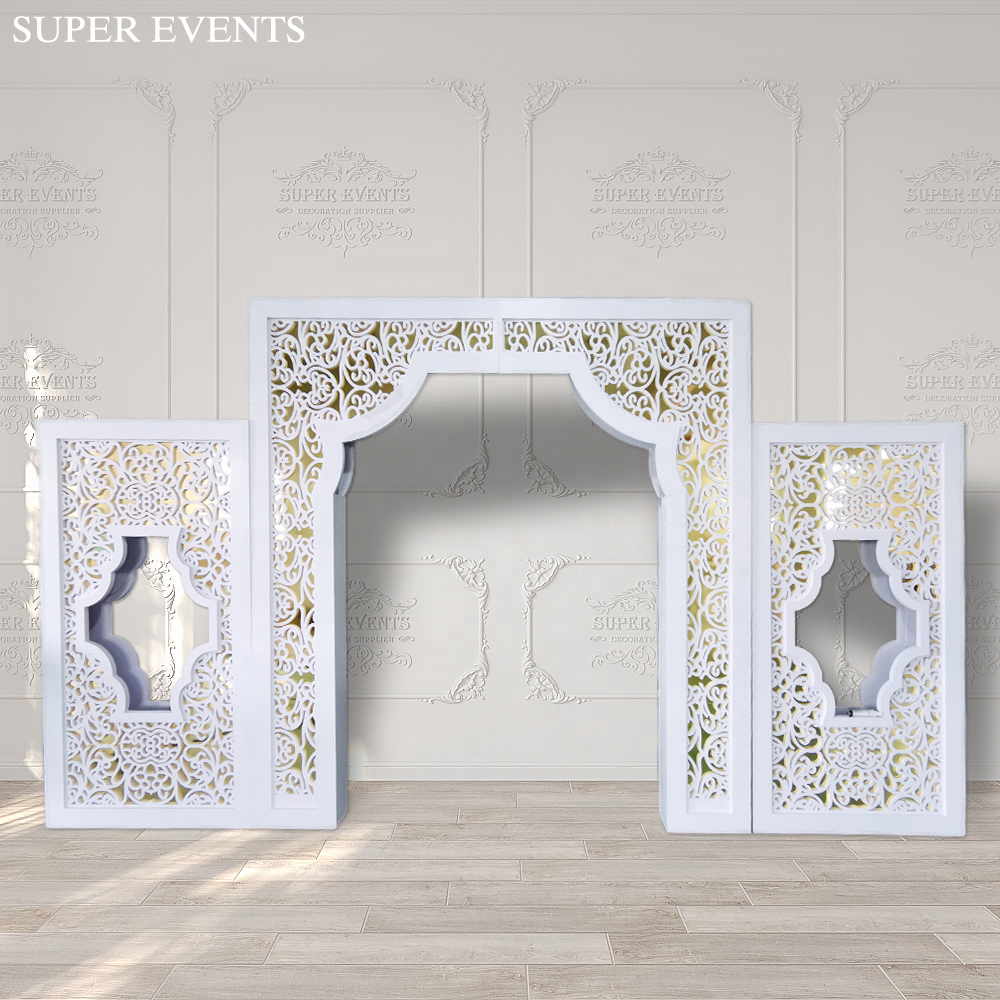 PVC Arch Stage Backdrop - White – Supereventdecor