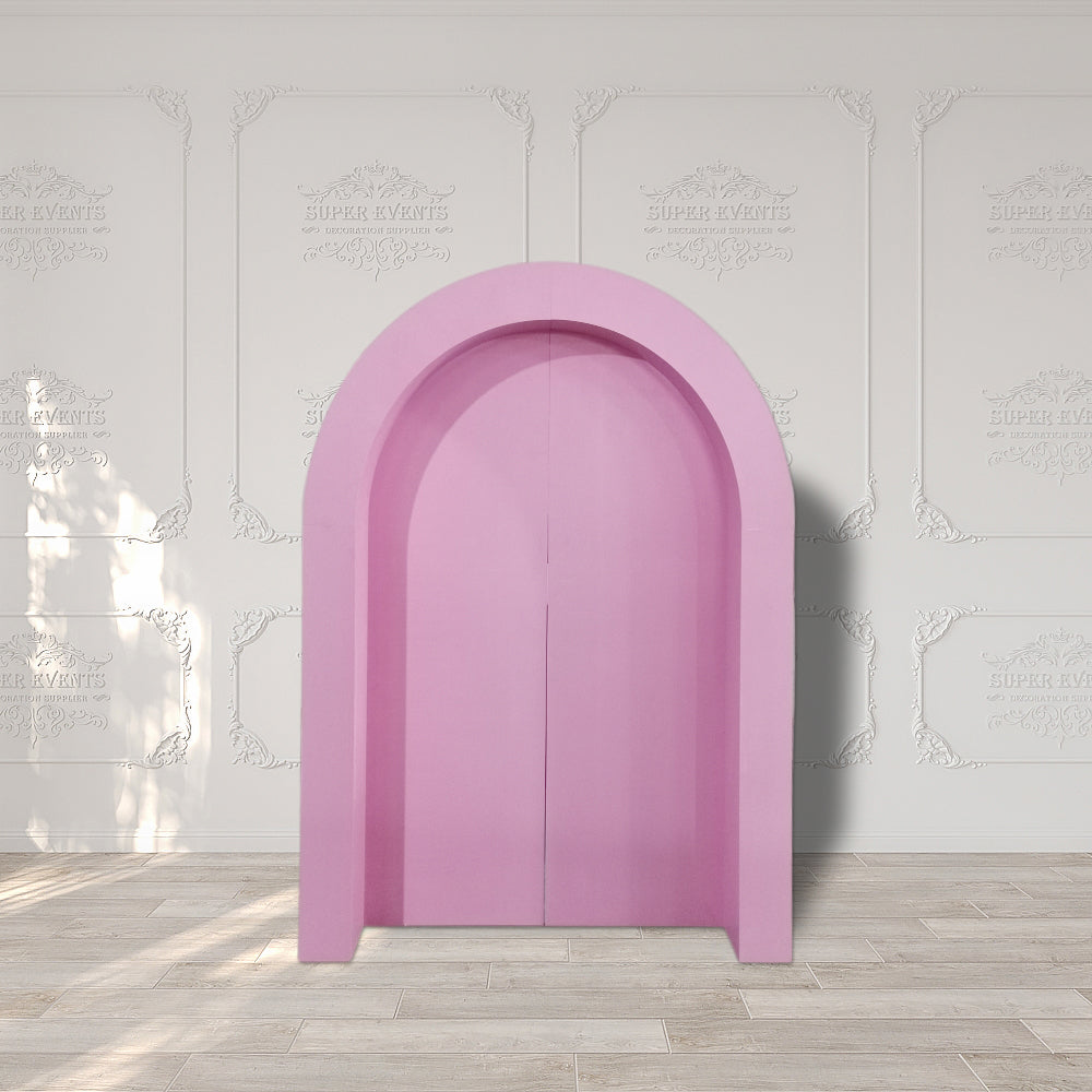 Pvc Arch Event Decor Backdrop - Pink – Supereventdecor